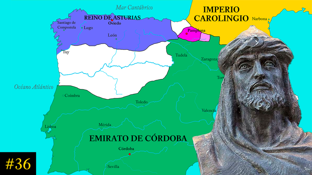 Muhammad I de Córdoba y Ordoño I de Asturias - La Historia de España ...