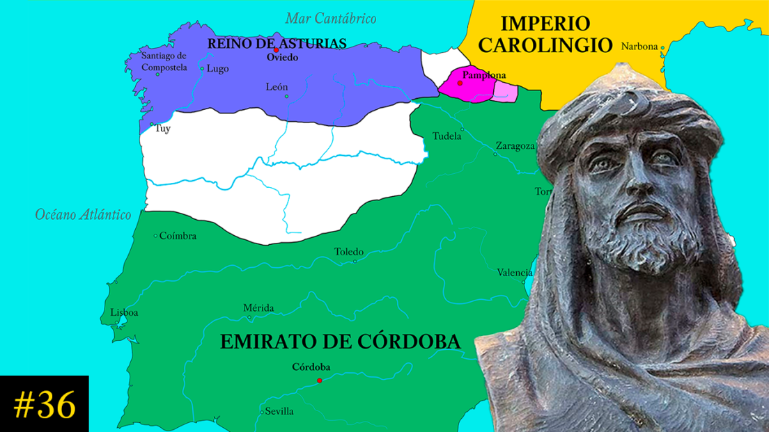 Muhammad I de Córdoba y Ordoño I de Asturias - La Historia de España ...